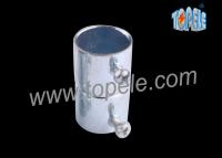 China Hot Dip Galvanized Steel EMT Conduit Coupling Set Screw Type 1/2 to 4 Inch Heavy Wall for sale