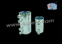 China Hot Dip Galvanized Steel EMT Conduit Coupling Set Screw Type 1/2 to 4 Inch Heavy Wall for sale