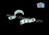 China Pre - Galvanized One Hole Strap EMT Conduit And Fittings Unthreaded for sale