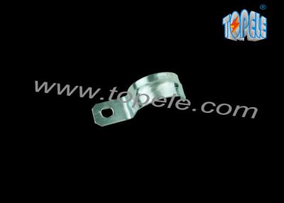 China Pre - Galvanized One Hole Strap EMT Conduit And Fittings Unthreaded for sale