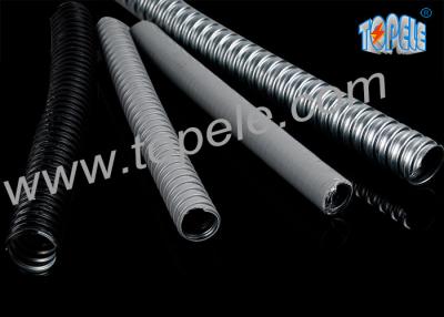 China PVC Coated Liquidtight Flexible Steel Conduit 1/2 to 4 Inch Waterproof Jacketed Tube for sale