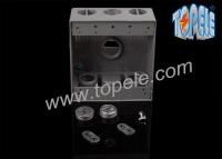 China TOPELE 3 Holes Two Gang Weatherproof Electrical Box 2