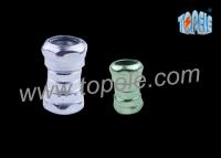 China Zinc Die Cast EMT Compression Coupling , EMT Conduit Fittings for sale