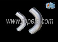China BS4568 Galvanized Steel Pipe Malleable Iron Channel Intersection Elbow 20mm / 25mm for sale