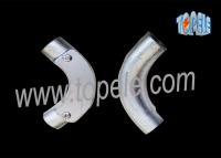 China BS4568 Galvanized Steel Pipe Malleable Iron Channel Intersection Elbow 20mm / 25mm for sale