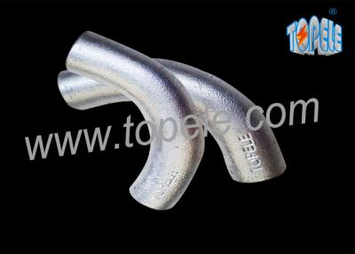 China Galvanized Steel Pipe BS4568 Conduit Malleable Iron Channel Intersection Elbow for sale