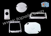 China EMT Conduit Box Covers Industrial Blank Up Plate 1.2mm 1.5mm 1.6mm Galvanized Steel for sale