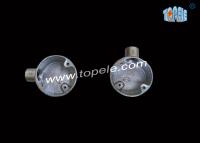 China BS4568 Malleable Iron Terminal Conduit Box 25mm Hot-Dip Galvanized with 60.3mm Internal Diameter for sale