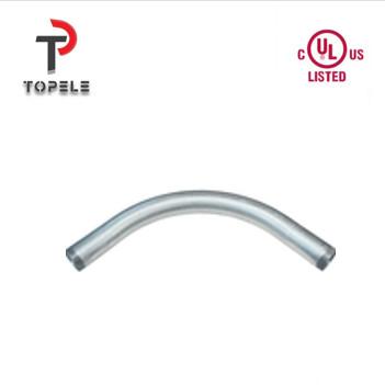 China RGS GRC RMC Pipe Fitting Electrical Conduit Steel Elbow 90 Degree for sale