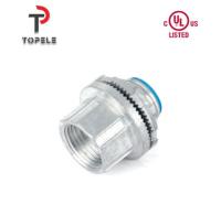 China UL Standard Rigid Zinc Watertight Hub Connector 1/2 to 4 Inch Threaded Conduit Fittings for sale