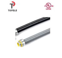 China 3/8” Flexible Conduit Connector Waterproof Liquid Tight Pvc Coated for sale