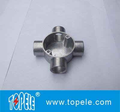 China TOPELE BS4568 BS31 Aluminum 4-Way Junction Box - 20mm to 1-1/4