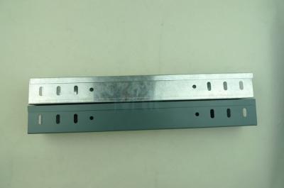 China Powder Coated Slotted Steel GI Cable Trunking - Custom Sizes 50x50mm to 800x200mm with 1.0-2.0mm Thickness for sale