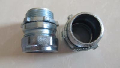China Zinc EMT Compression Connector NPT Thread 1/2 to 4 Inch Conduit Fittings for sale