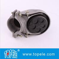 China 4 Inch Aluminum EMT Service Entrance Cap Clamp Type 1/2 to 4 Inch for sale