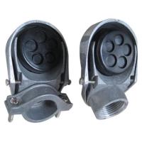 China 4 Inch Aluminum EMT Service Entrance Cap Clamp Type 1/2 to 4 Inch for sale