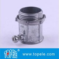 China 3/4 Inch Zinc Aluminum Set Screw Connector UL Listed EMT Conduit Fitting for sale