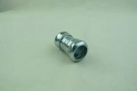 China Zinc Plated Steel EMT Compression Coupling , EMT Coupling 1/2