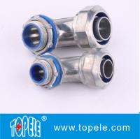 China 90° Liquid Tight Flexible Conduit Connector - Zinc Die Cast, 3/8