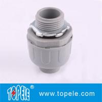 China PVC Straight Liquid-tight Conduit Connectors 3/8