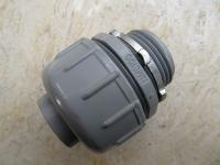 China PVC Straight Liquid-tight Conduit Connectors 3/8