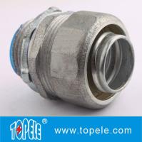 China Malleable Iron Liquid Tight Connector 90 Degree Flexible Conduit Fittings 3/8-4 Inch for sale