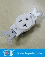 China Residential Grade Plastic GFCI Receptacle Wall Socket - 125V 15A/20A Single & Duplex Electrical Outlet for sale