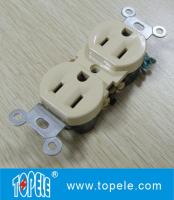 China Residential Grade Plastic GFCI Receptacle Wall Socket - 125V 15A/20A Single & Duplex Electrical Outlet for sale