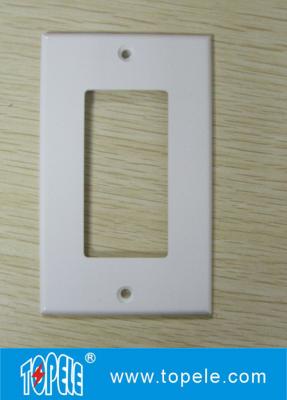 China 1 Gang 2 Gang Plastic Decorative Duplex GFCI Receptacles Wallplate with V2 Flammability Rating and 2-Year Warranty for sale