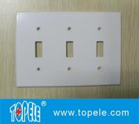 China 1 Gang 2 Gang Plastic Decorative Duplex GFCI Receptacles Wallplate with V2 Flammability Rating and 2-Year Warranty for sale