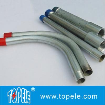 China IMC Conduit 1-inch Hot-Dipped Galvanized Steel Rigid Cable Pipe 10ft Length with ANSI C80.6 Certification for sale