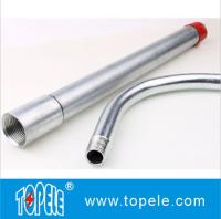 China IMC Conduit 1-inch Hot-Dipped Galvanized Steel Rigid Cable Pipe 10ft Length with ANSI C80.6 Certification for sale
