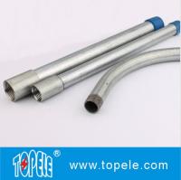 China IMC Conduit 1-inch Hot-Dipped Galvanized Steel Rigid Cable Pipe 10ft Length with ANSI C80.6 Certification for sale