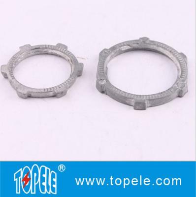 China Zinc Plated Rigid Locknut 1/2 to 4 Inch for GRC Conduit Electrical Fitting for sale