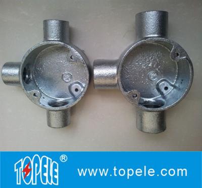 China BS4568 Malleable Iron Three-Way Junction Box 20mm 25mm 3/4