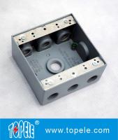 China TOPELE 2-Gang Aluminum Weatherproof Electrical Box 2