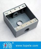 China TOPELE 2-Gang Aluminum Weatherproof Electrical Box 2
