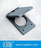 China Aluminum Powder-Coated Weatherproof Electrical Boxes with Self-Closing Outlet Covers - 1-Gang/2-Gang Outdoor Rated for sale