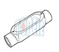 China TOPELE Aluminum Die Cast Conduit Body C Type - 4.25