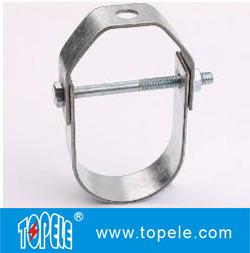 China UL Certified Heavy Duty Galvanized Steel Pipe Clamp Clevis Hanger 1/2