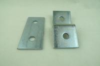 China Low Carbon Steel Flat Plate Unistrut Channel Fitting 40mm Width 6.35mm Thickness for sale