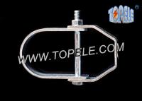 China UL Standard Pre-Galvanized Steel Clevis Hanger 1/2-4 Inch with Bolt and Nuts for Pipe Support for sale