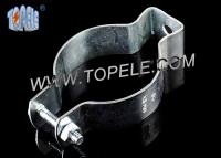 China Custom Electro-Galvanized Steel Conduit Hangers with Bolt & Nut - 1/2