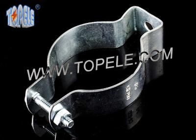 China Custom Electro-Galvanized Steel Conduit Hangers with Bolt & Nut - 1/2