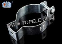 China Galvanized Steel Conduit Hanger 1/2 to 4 Inch with Bolt Nut for EMT Rigid Pipe for sale