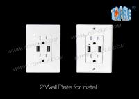 China LD-U002 Smart High Speed USB Charger Outlet 4.2A 4-Port with Tamper-Resistant Safety for 110-250V for sale