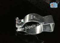 China Custom Electro-Galvanized Steel Conduit Hangers with Bolt & Nut - 1/2