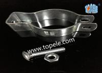 China Custom Electro-Galvanized Steel Conduit Hangers with Bolt & Nut - 1/2