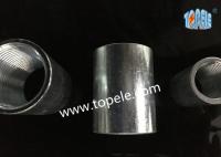 China Rigid Coupling Zinc Plated Steel , IMC Conduit Fittings , Electrical Galvanized Threaded Coupler for sale