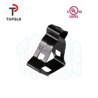 China TOPELE IEC Conduit Fasteners - Black Enamel Steel Clamps 1/2